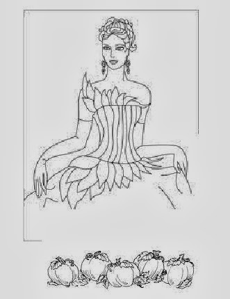 Lumea lui Scolarel...: De colorat chipul toamnei