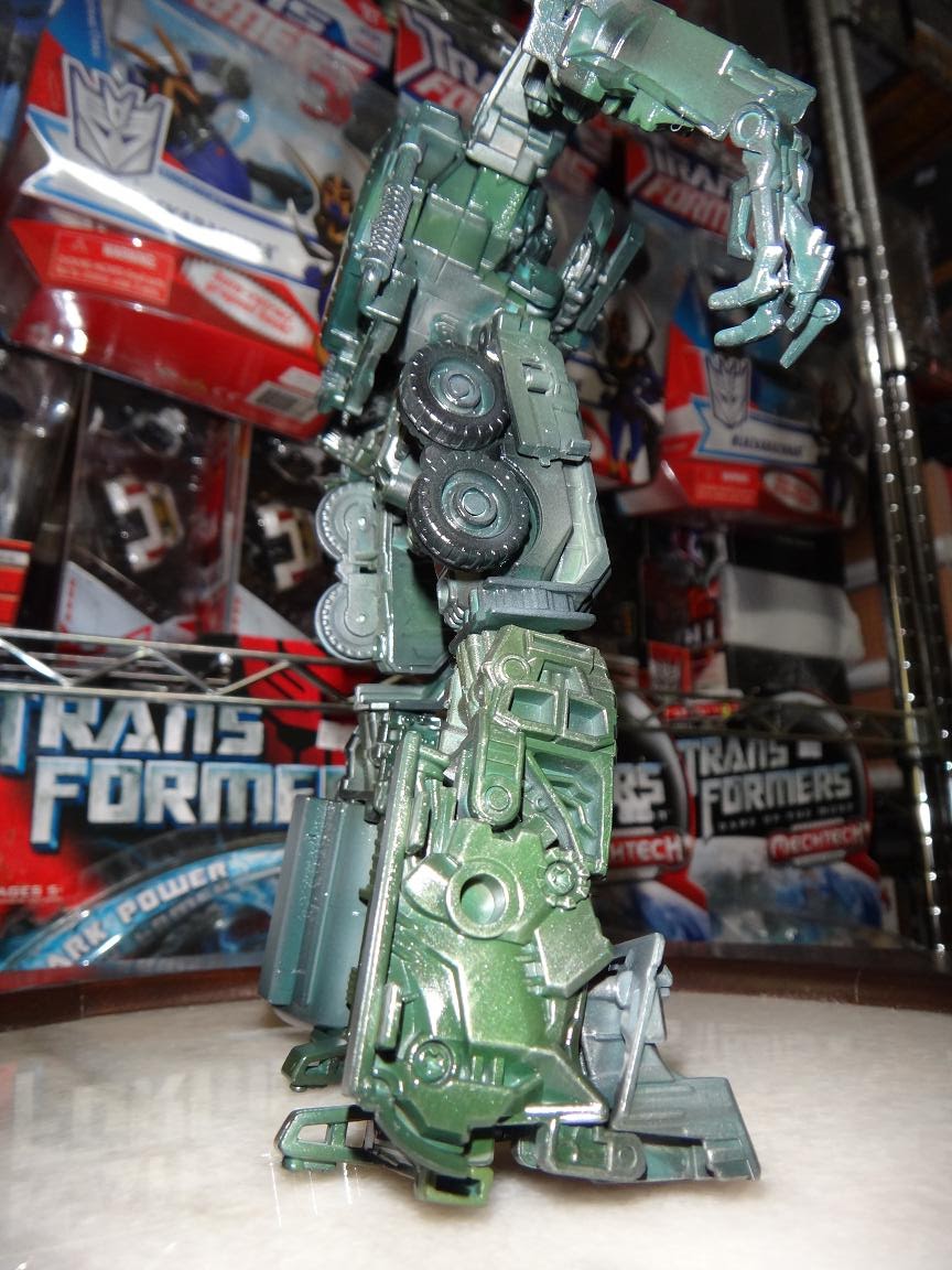 JUST Custom Toy: Repainted Transformers DOTM Voyager Megatron