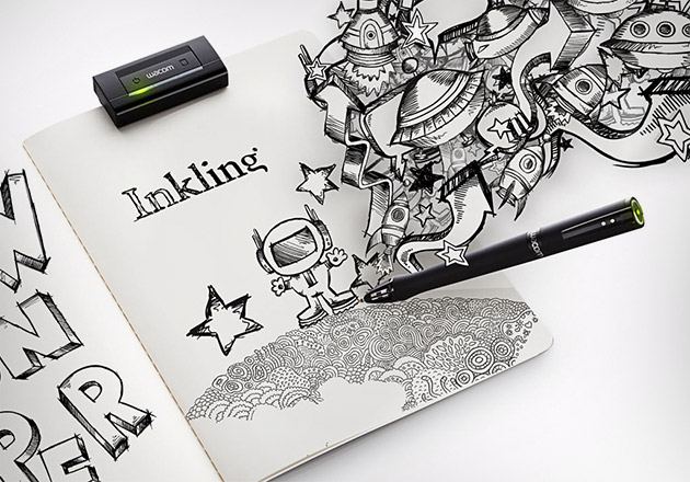 Stuart Bury: Wacom's Inkling Review and Drawing Comparisons