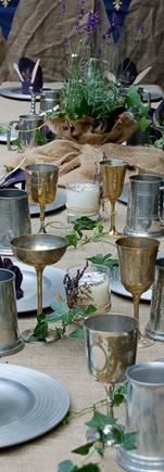 Medieval Bride: Tableware
