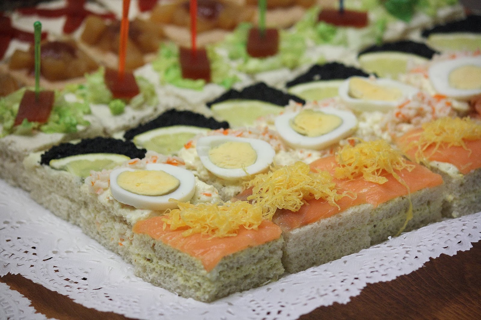 Mançanes (i no pomes): Canapès variats