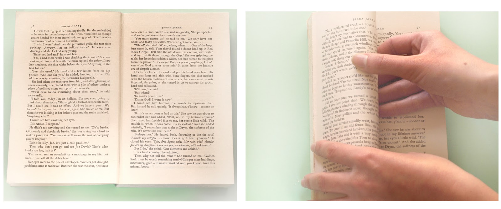 freshlyfound.com: Basic Barrel Roll - Book Fold Tutorial