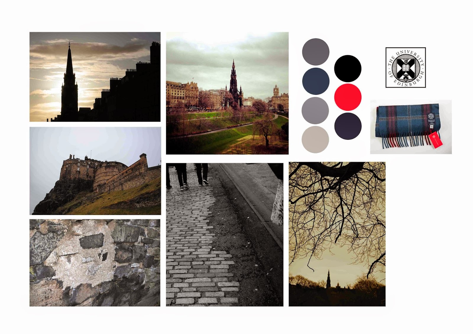 Jasmine's textiles : 3rd year: Edinburgh Scarf Project