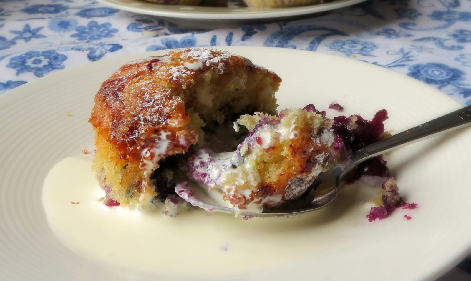 Little Blueberry Puddings | The English Kitchen