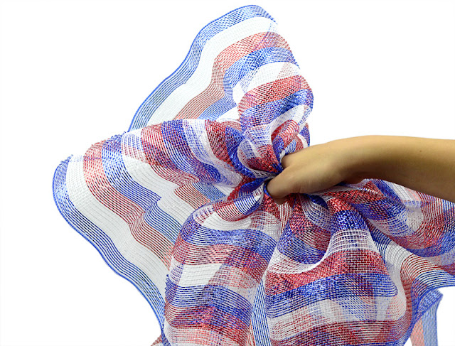 Party Ideas by Mardi Gras Outlet: Patriotic Bow Tutorial with Striped ...