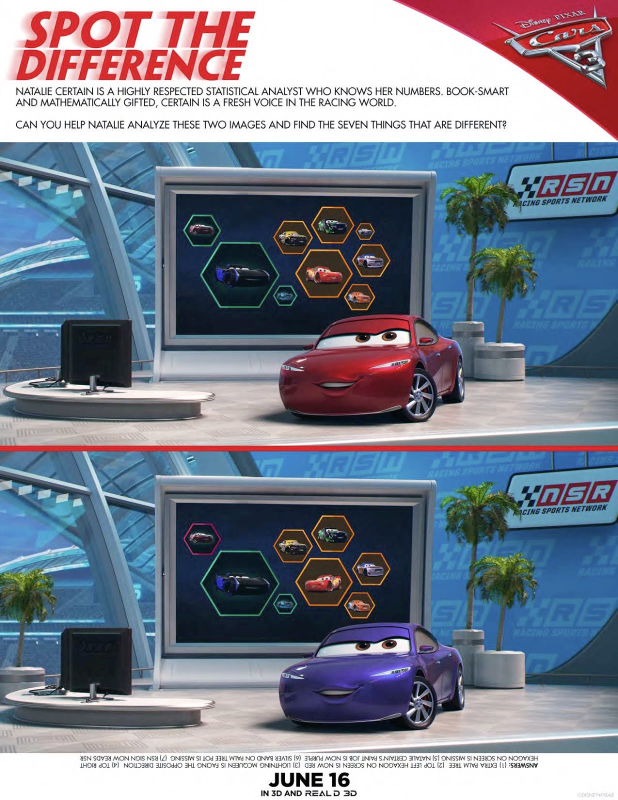Woven by Words: CARS 3 Activity Sheets