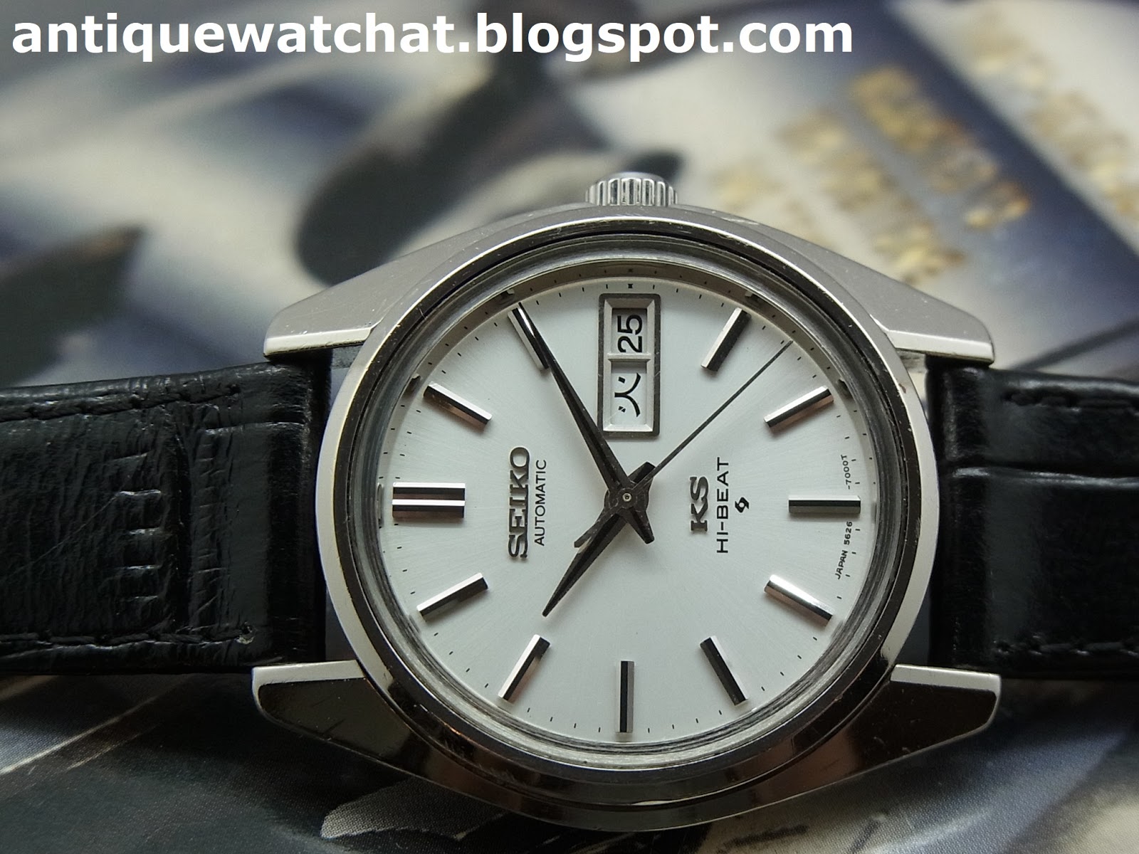 Antique Watch Bar: KING SEIKO HI-BEAT 25 JEWELS 5626-7000 AUTOMATIC KS241 (SOLD)