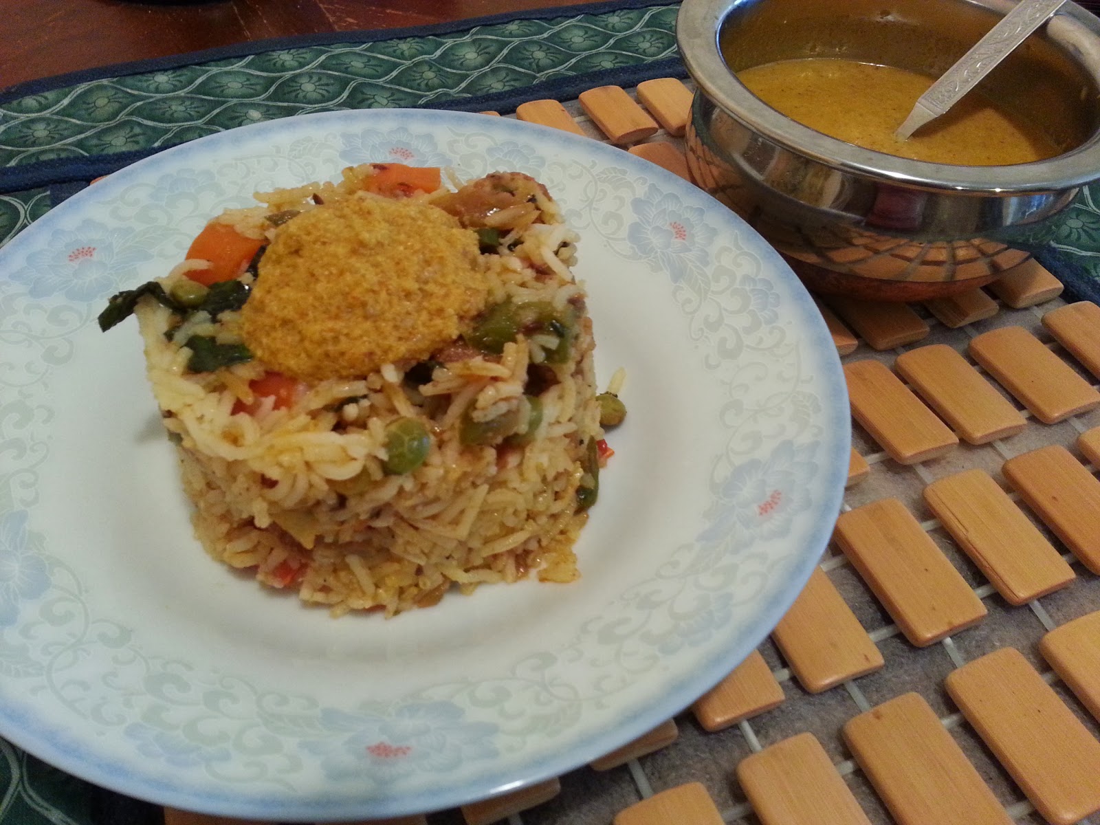 HCF: Vegetable Biryani with Salan