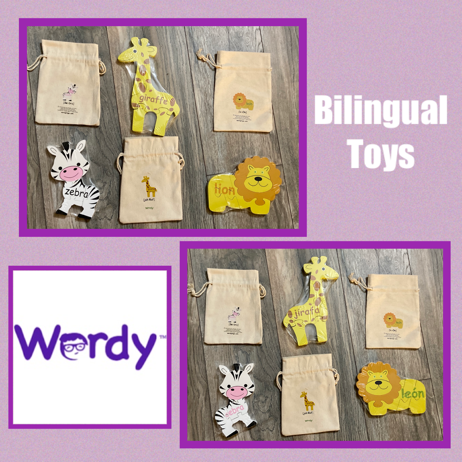 Bilingual Toys from Wordytoys.com