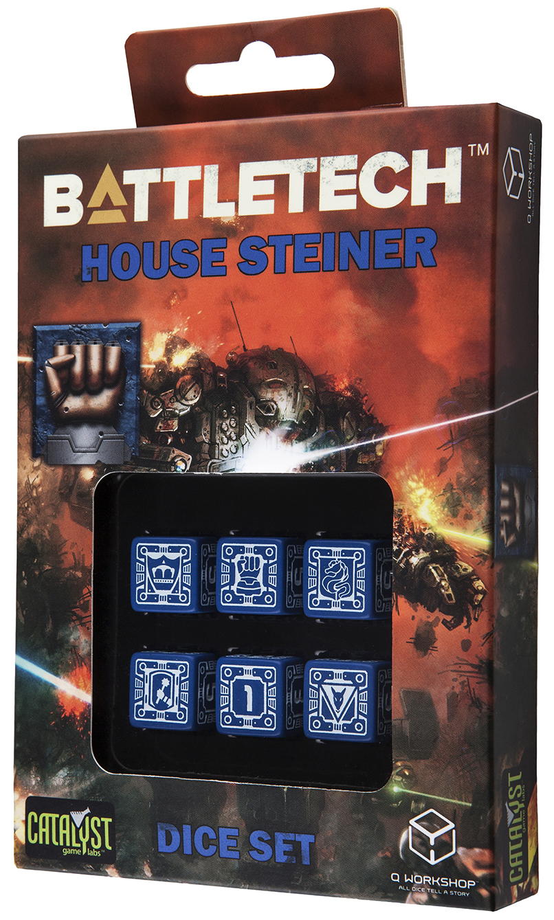 ACD Distribution Newsline: New from Q-Workshop! Battletech Dice Sets!