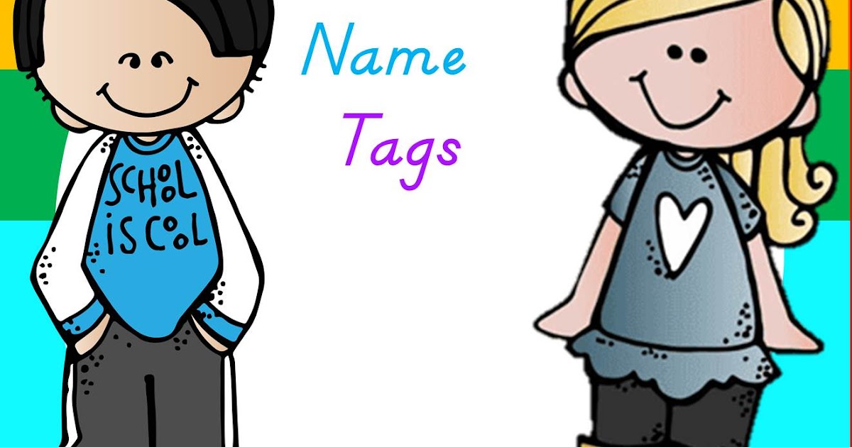 artrageous FUN: Editable Name Tags (QLD Font) and Featuring Melonheadz ...