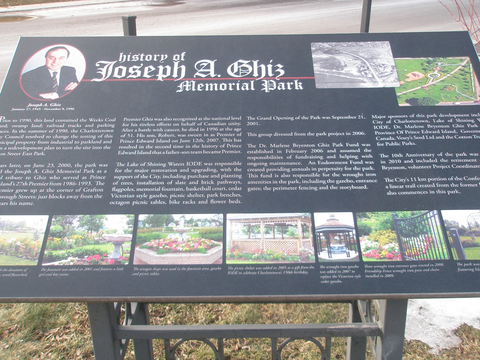 Pedaling PEI: Joe A Ghiz park