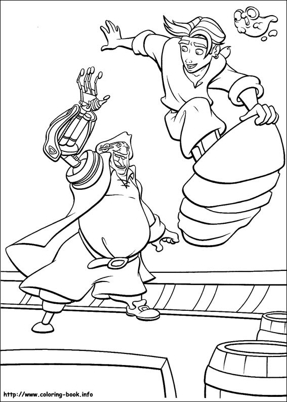 Treasure Planet Coloring Pages ~ Coloring Pages