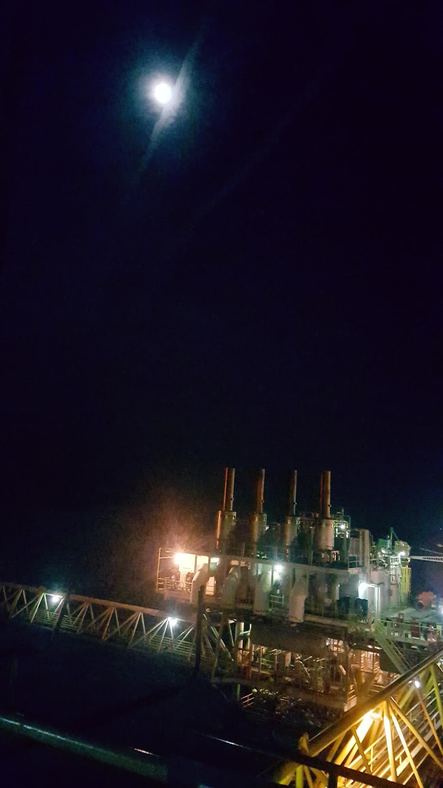 Kumpulan Foto Siluet X-Ray Offshore Platform PT Pertamina EP Field ...