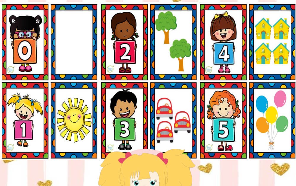 Memorama Números del 1 al 20 | Mundo de Rukkia