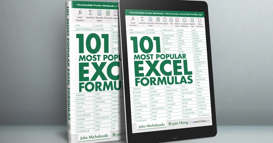 [Free ebook]101 Most Popular Excel Formulas - KING OF EXCEL