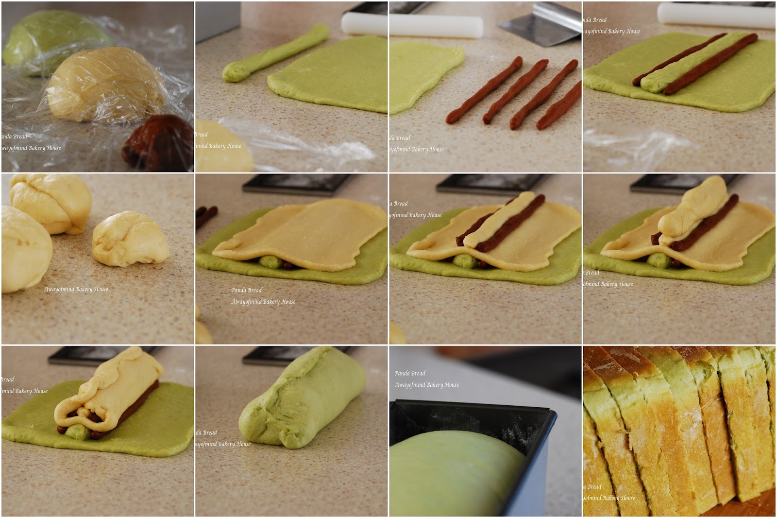 Awayofmind Bakery House: Panda Bread 熊猫面包