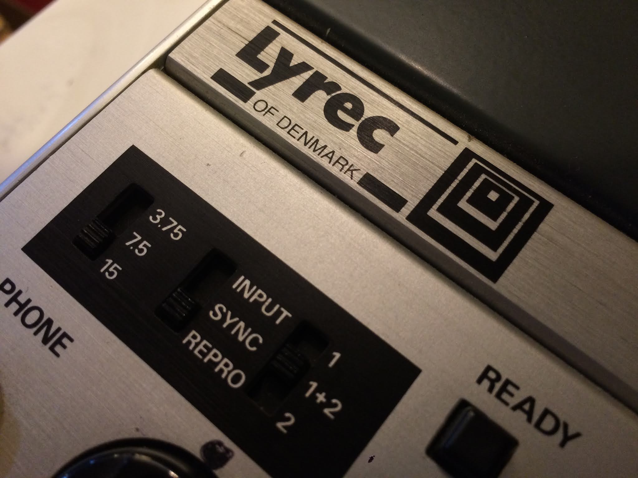 聲音的無上幻覺: Lyrec PTR-1 Mk.1 "Frida"取得