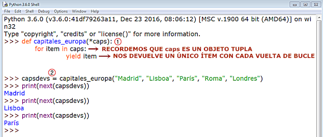 APRENDER A PROGRAMAR CON PYTHON: GENERATORS
