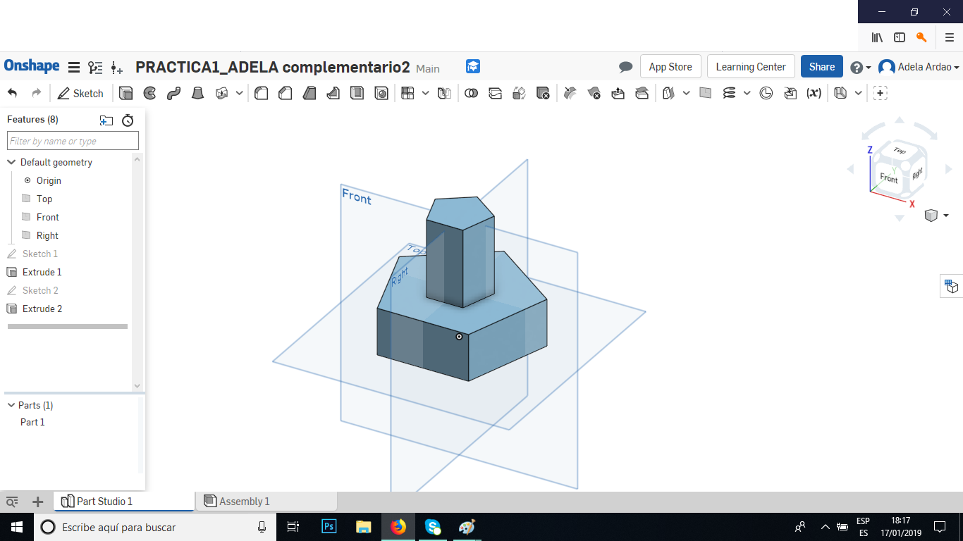 Práctica 1 OnShape