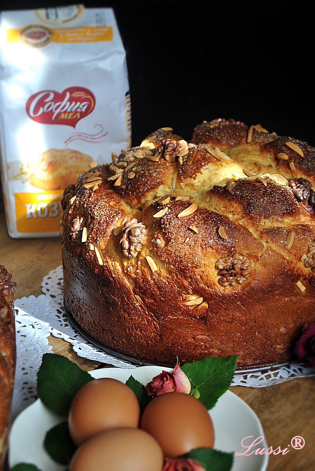 Lussi`s World of Artcraft: Традиционен козунак с локум / Traditional ...