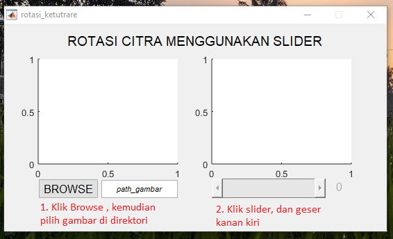 Membuat Aplikasi Rotasi Gambar (Citra Digital) dengan Slider di GUI ...