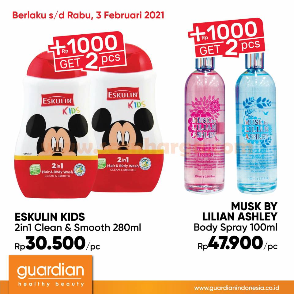 Katalog Promo Guardian Terbaru 21 Januari - 3 Februari 2021 | scanharga