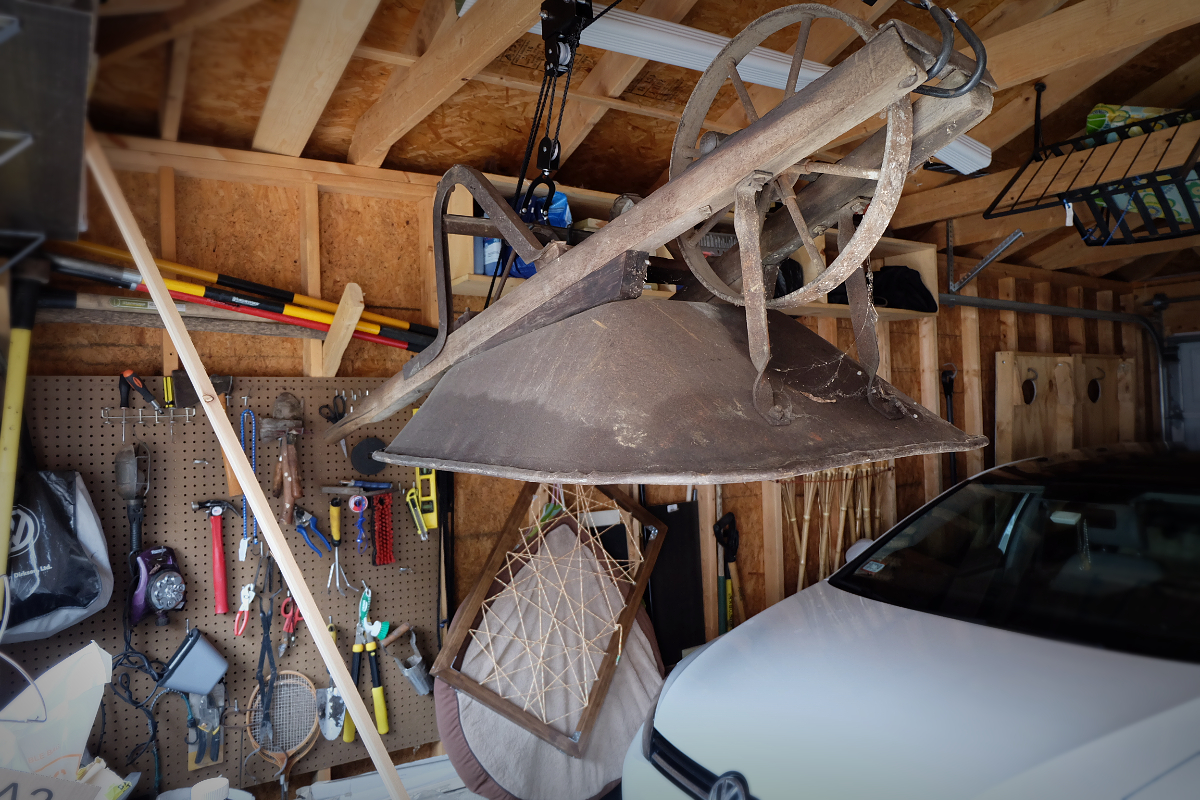 It's a Wheelbarrow Hoist. - Flipping the Flip