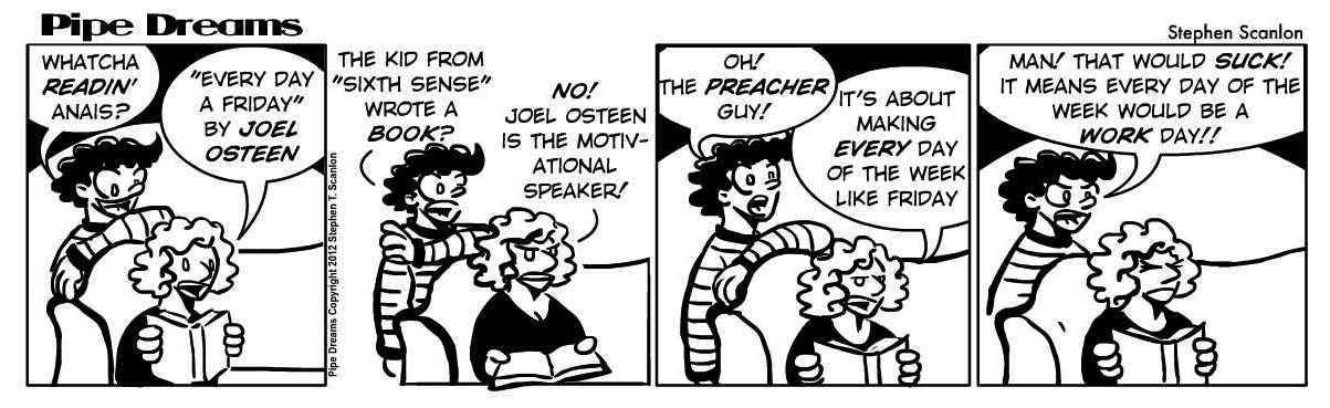 Scan's Corner: New Pipe Dreams Cartoon