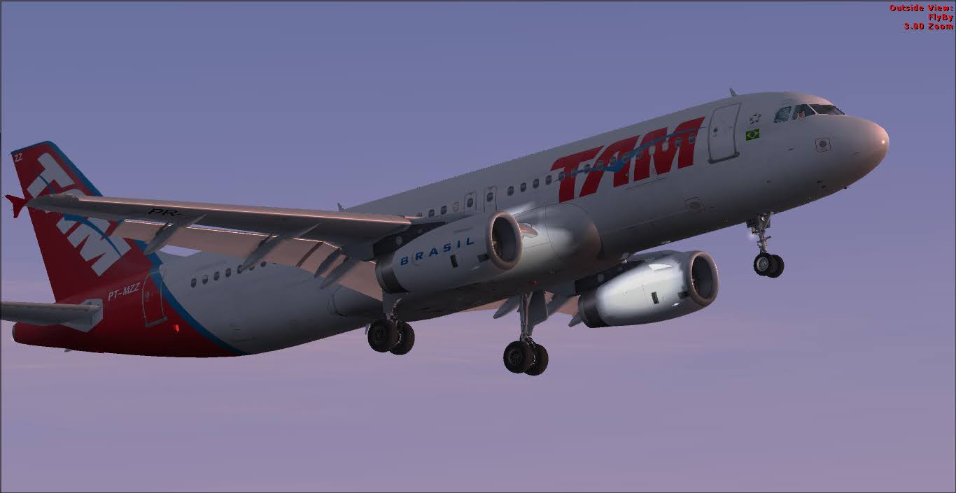Rafael Flight Simulator: FSX/P3D Project Airbus A320 IAE TAM PT-MZZ