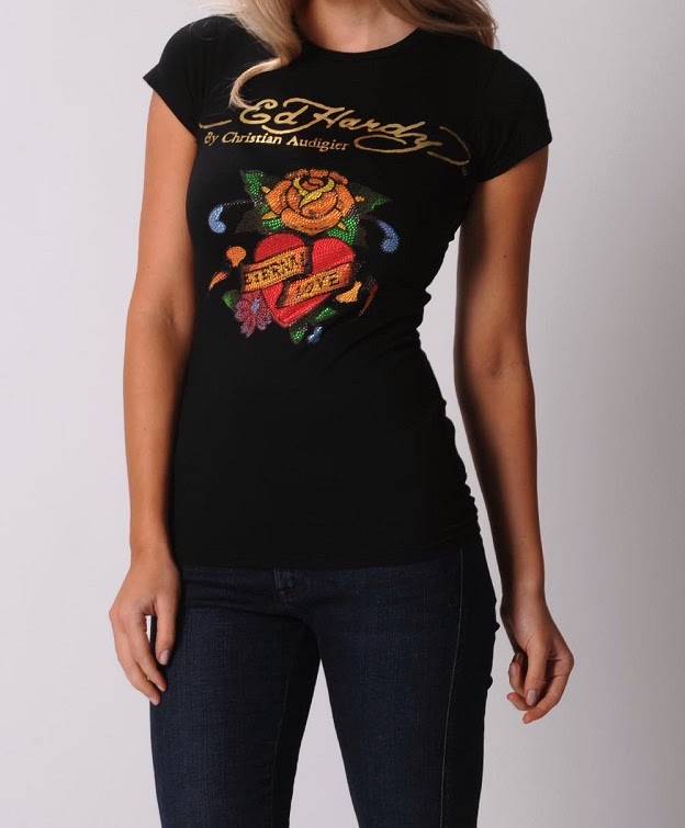 The Boutique: -SOLD OUT- ED HARDY TOPS FOR HER