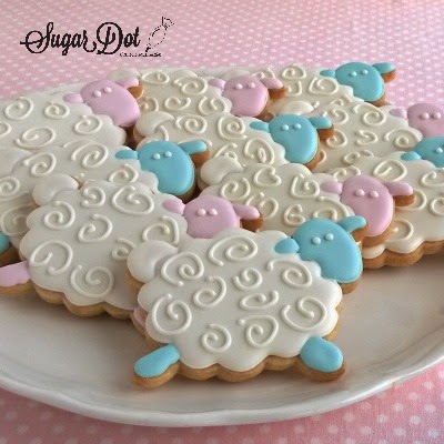 sugar%2Bcookies%2Bdecorated%2Broyal%2Bicing%2Bsheep%2Blambs%2Bbaby ...