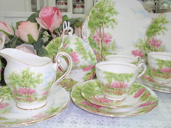Lovely Treasures from English Garden: Spring Time Made in England Tea ...