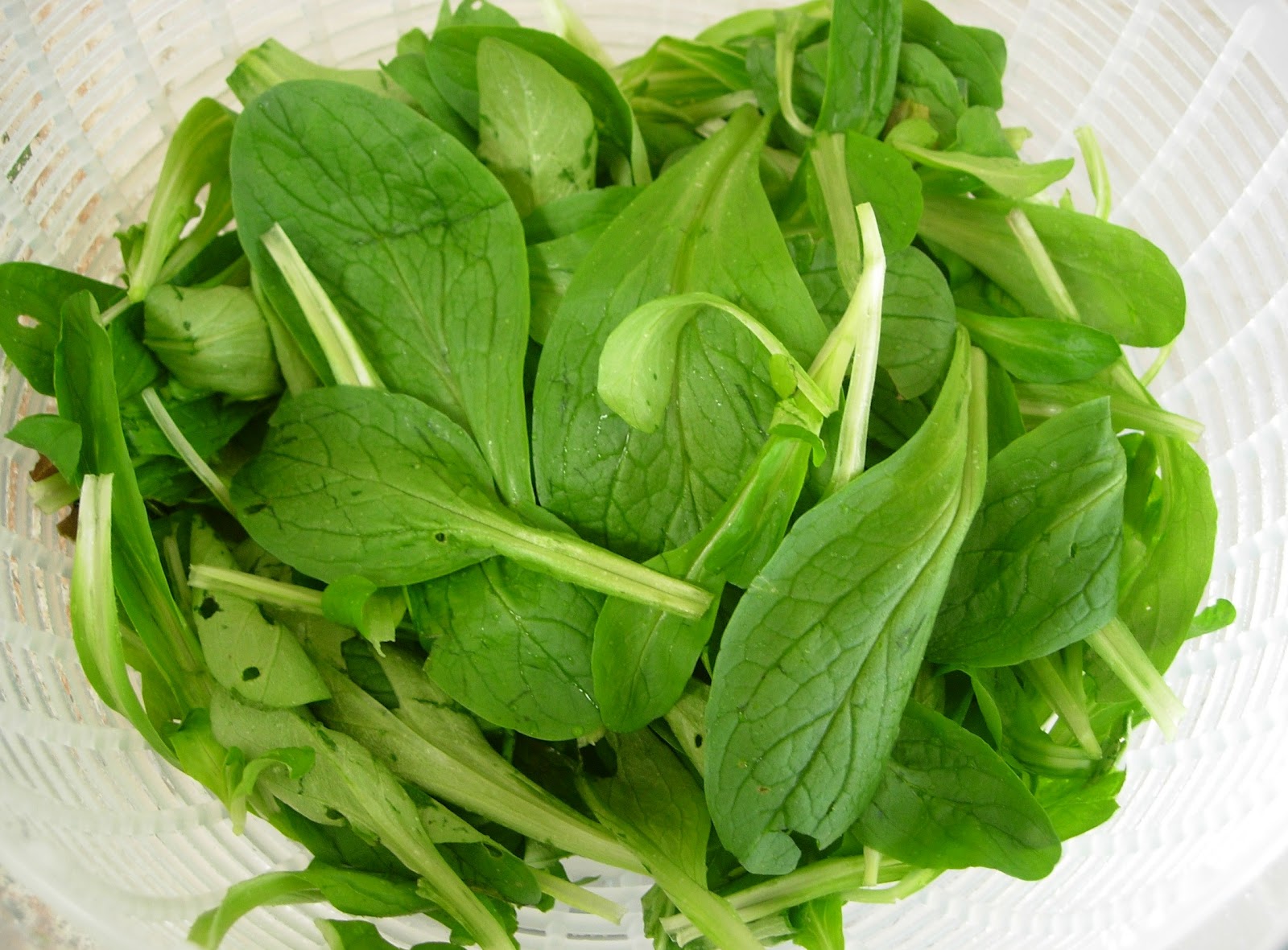 A Table For Rue, Please: Peas with Nasturtium Blossoms and Mache Lettuce
