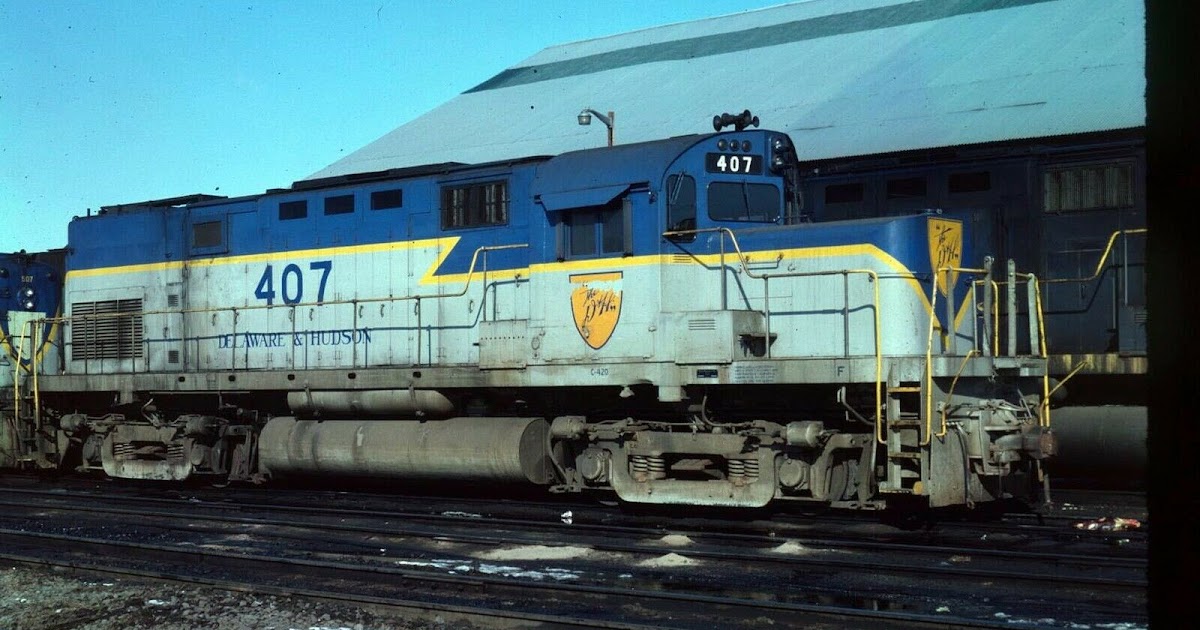 D & H "Colonie Main" layout: Roster Review: D&H C420s in 1984