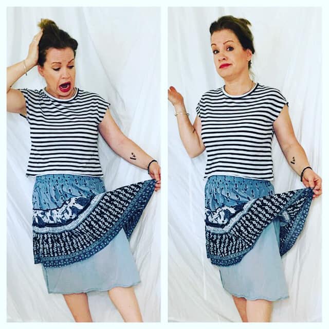 I Can Work With That; Refashions by Chickie W.U.: The Peasant Skirt Dress