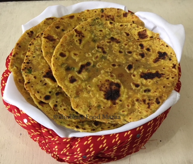 Shobha's Food Mazaa: MISSI ROTI