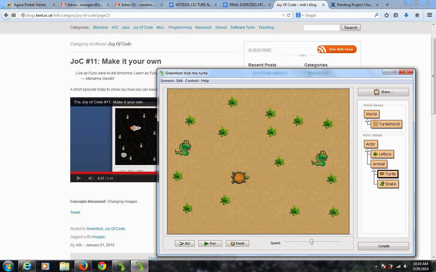 Discovering Computer Graphics Final 5c My Customized Java Game 1251