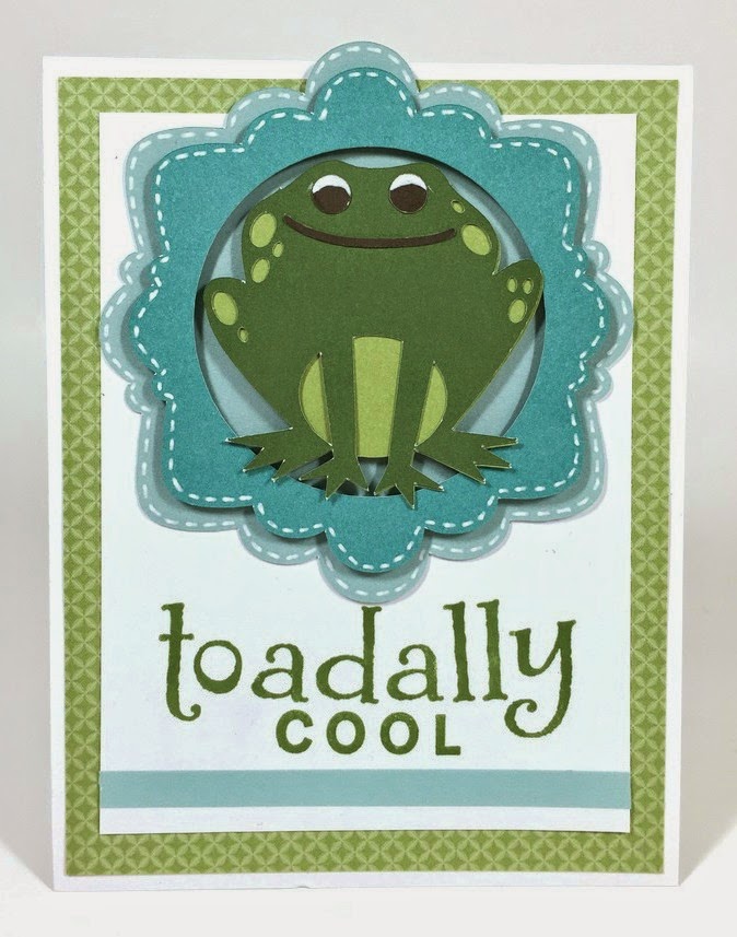 Courtney Lane Designs: Cricut Toadally Cool Card