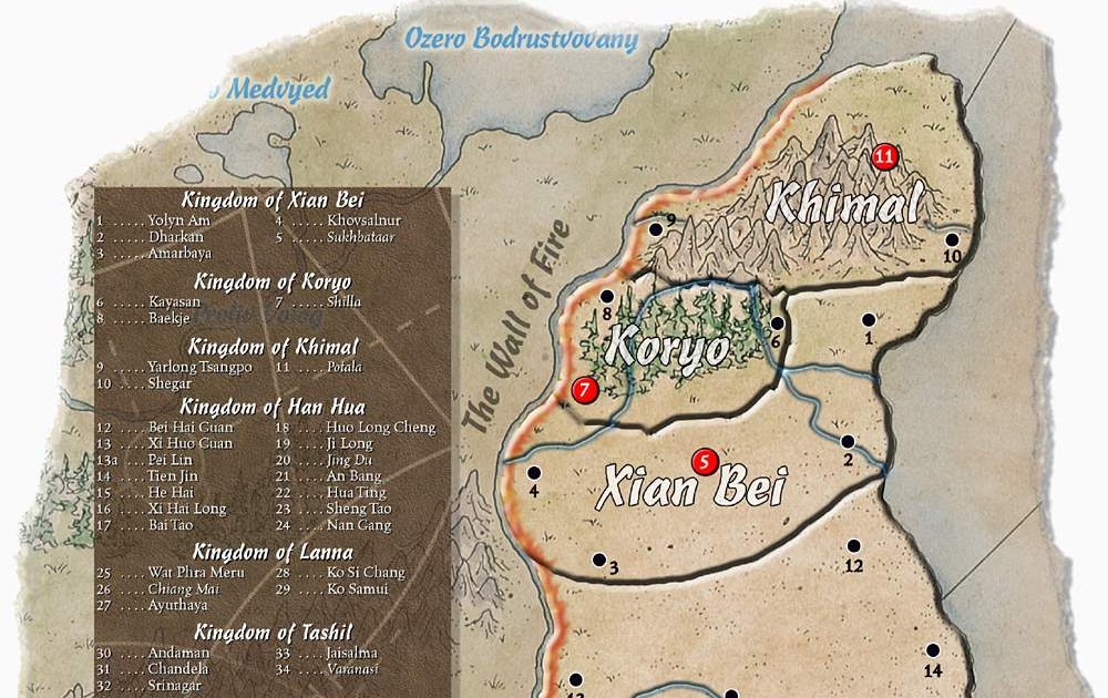 Consonant Opposition: Asian Locations: 7th Sea