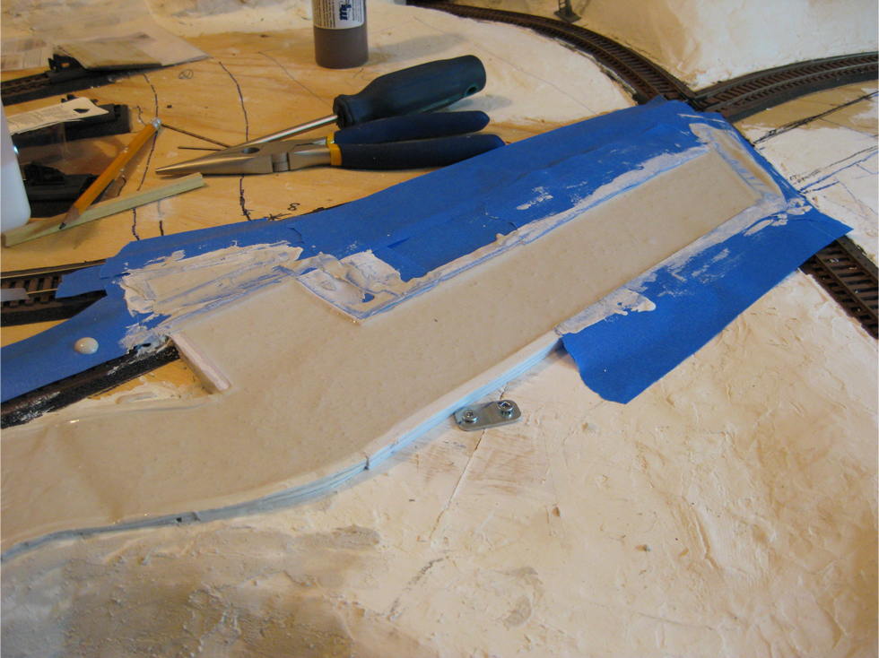 Paving Plaster Roads - TY'S MODEL RAILROAD