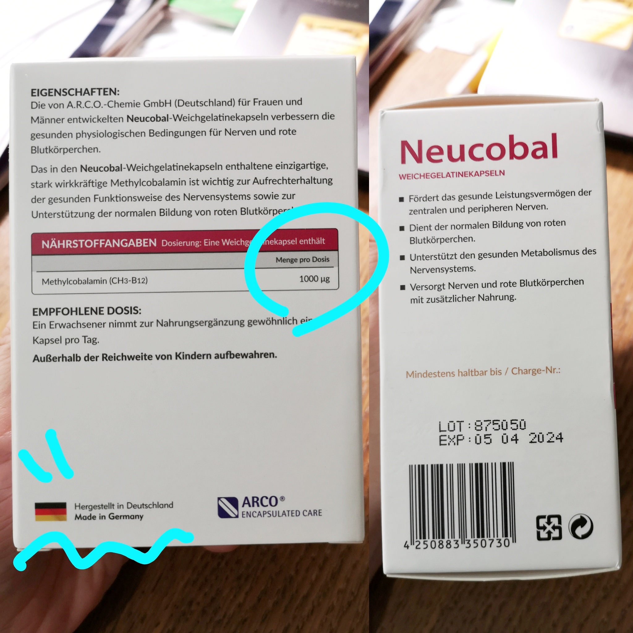 【認識B群】一般B群、高單位B群的差別︱不同保健訴求有不同選擇︱高單位B12的好處︱神寶Neucobal - Gia's Place