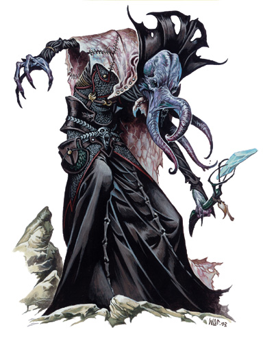 Generic Universal Eggplant: Monsters: Mind Flayers (Illithids)