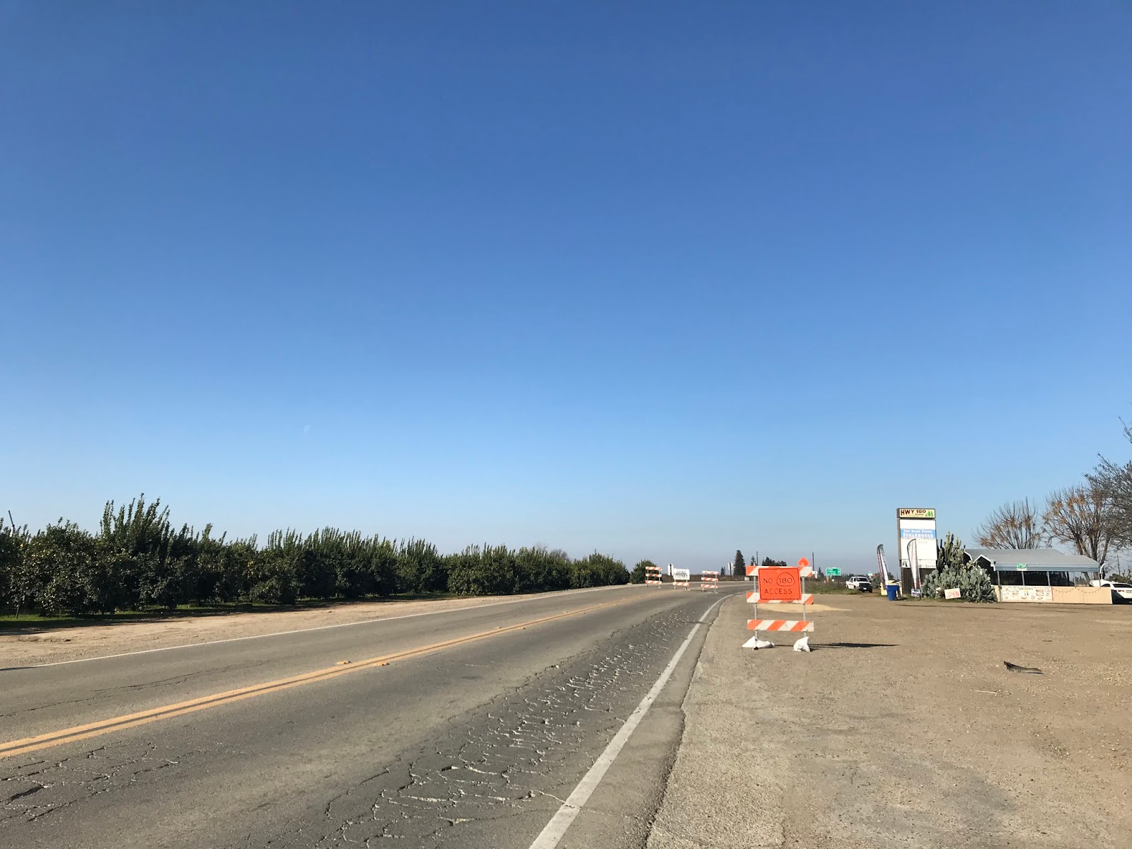 California State Route 180 Kings Canyon Expressway expansion opening ...