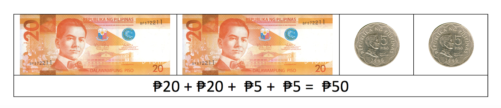 Math - Money - Combining Bills and Coins