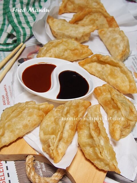 Gun Mandu (Fried Korean Dumpling) - Monic's Simply Kitchen