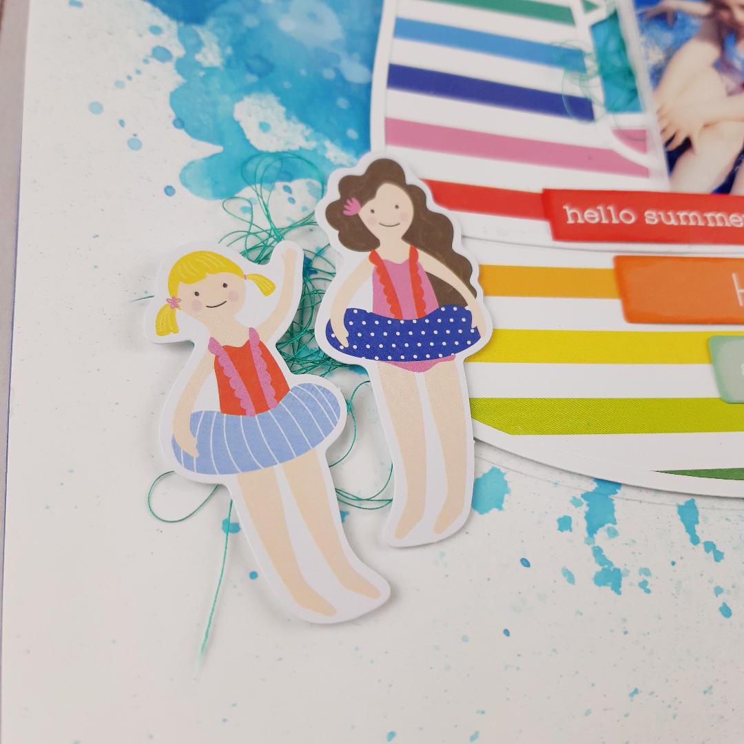 My Creative Scrapbook: Zelda with the August Creative Kit