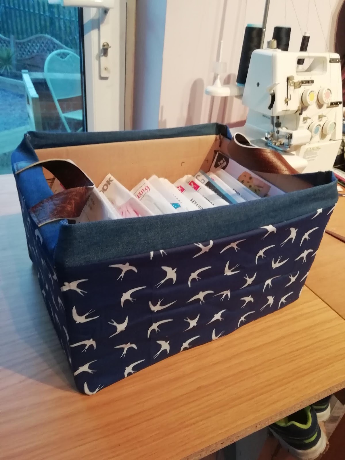 Sew, Create and Recycle: Pattern Storage Box