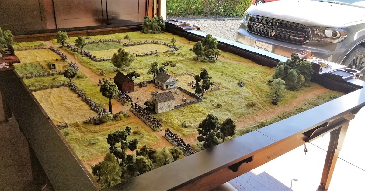 Jay's Wargaming Madness: ACW Battle Report - Farm Defence