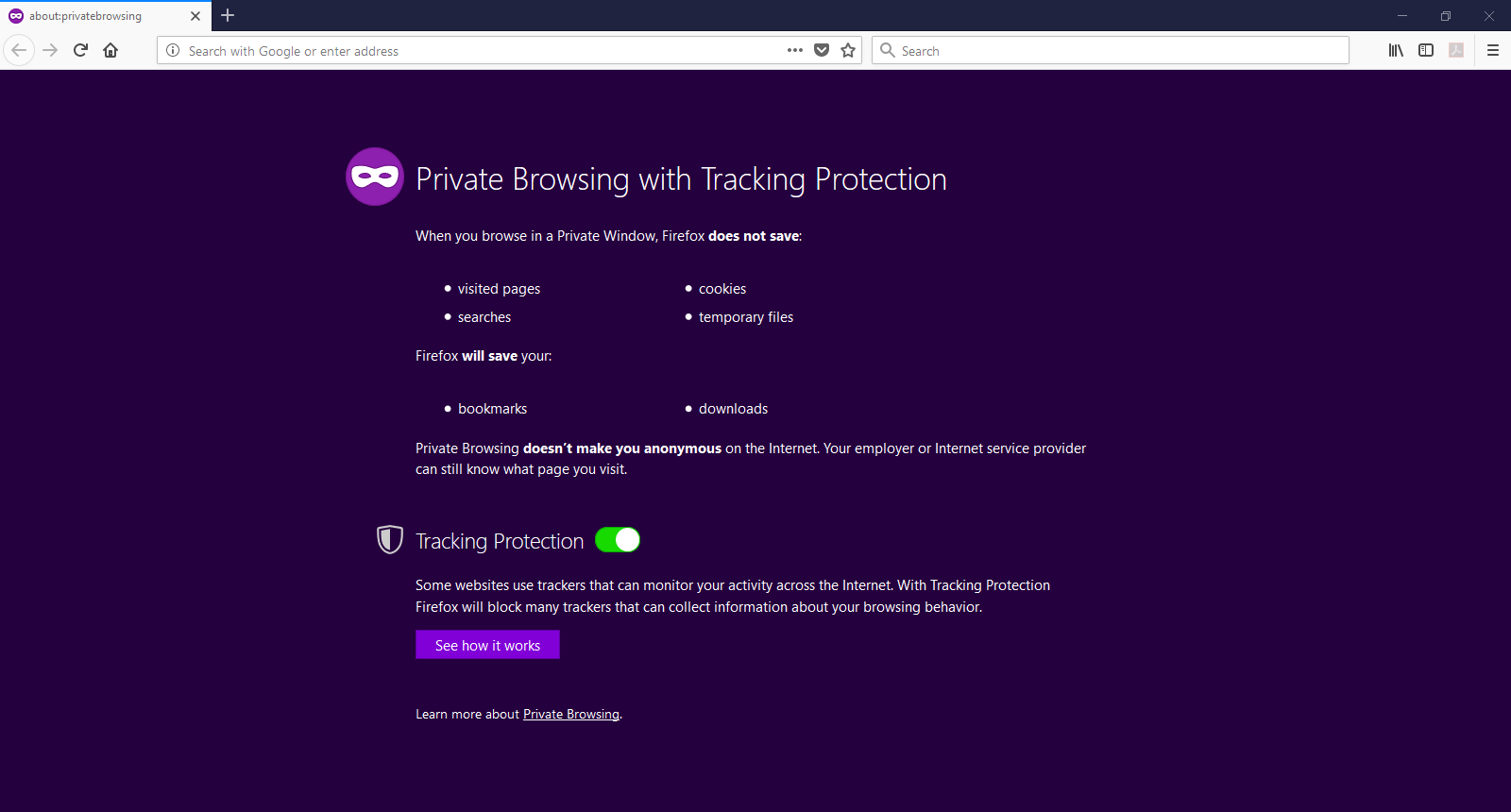 How private browsing works, is it safe?